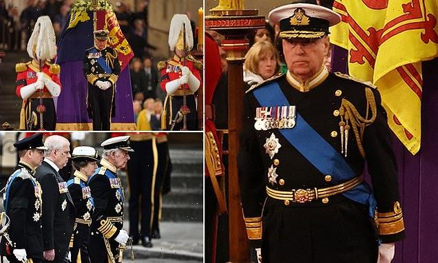 Prince Andrew was 'made' by King Charles to wear his military uniform ...