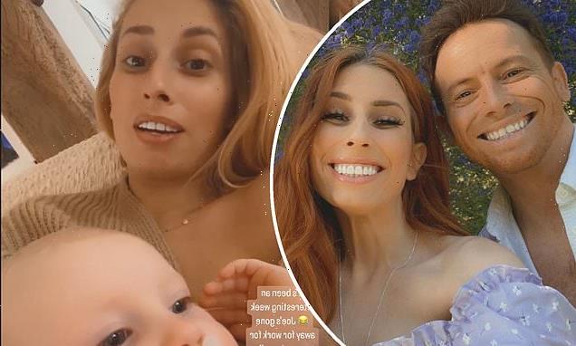 Stacey Solomon parents alone as husband Joe Swash works away - Hot ...