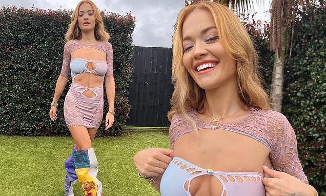Rita Ora shows off her incredible figure in VERY daring cut-out dress - Hot Lifestyle News