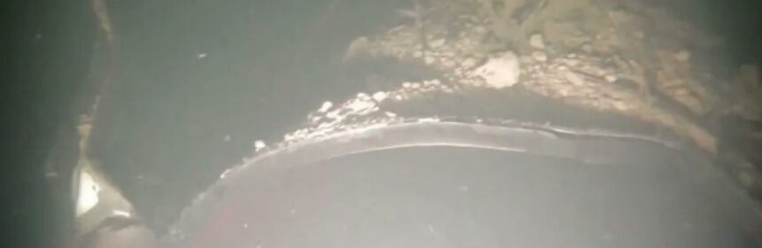 Shocking first pics show blown up Nord Stream pipeline ripped apart ...