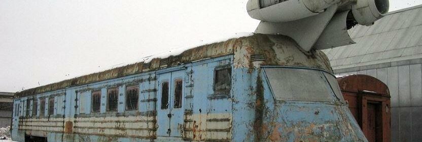 Inside abandoned & rusting Soviet Union ‘Jet Train’ that could hit ...