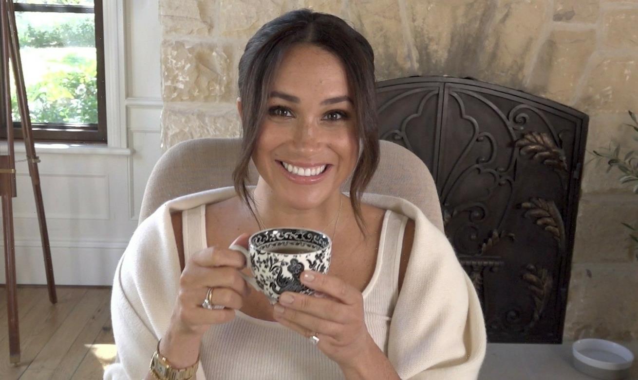 Duchess Meghan makes a low-key appearance in a Clevr Blends IG video ...