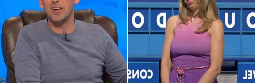 Countdown’s Colin Murray distracted by Rachel Riley’s ‘hippy’ dress ...