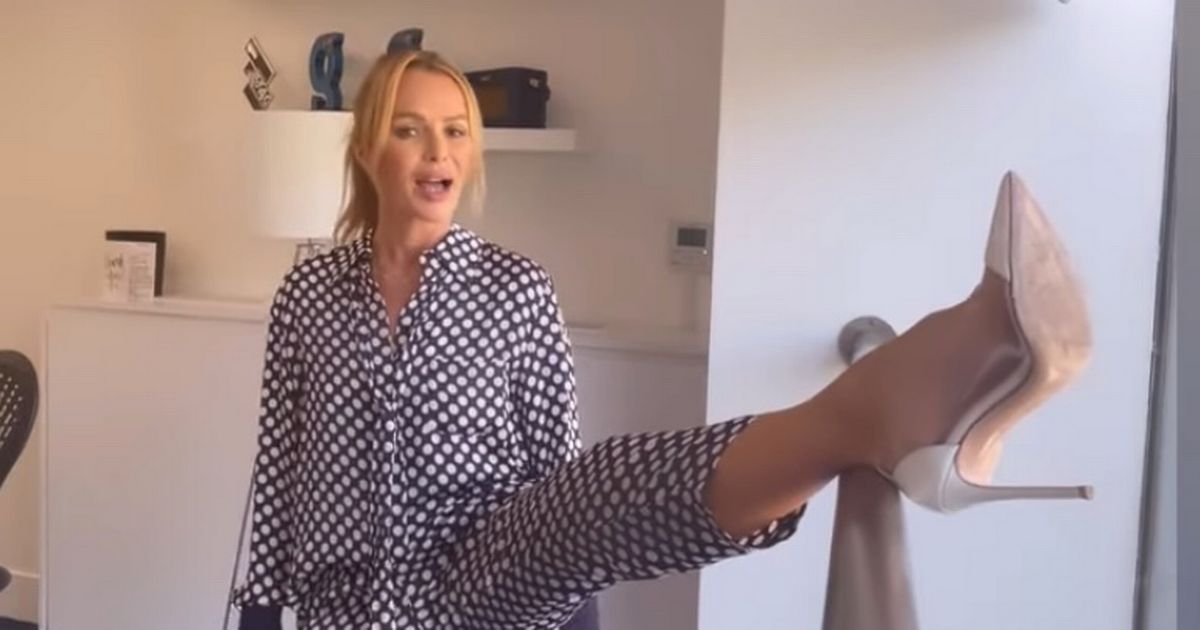 Amanda Holden Shares Intimate Glimpse At Her Natural Face Lift Hot