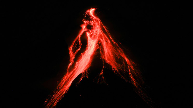 Risk of eruption forces evacuations as Philippines’ most active volcano ...