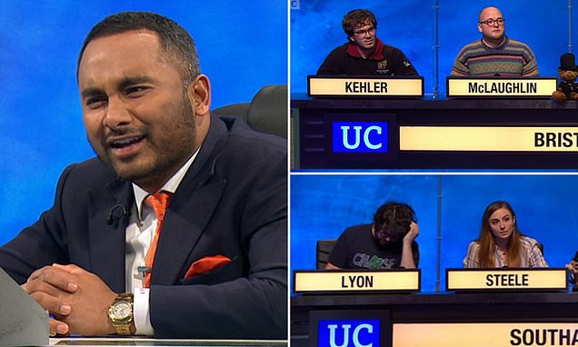 Amol Rajan's French is so bad University Challenge reshoots questions ...